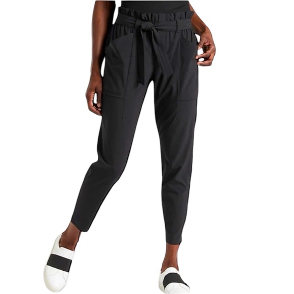 Athleta Paper Bag Pants
